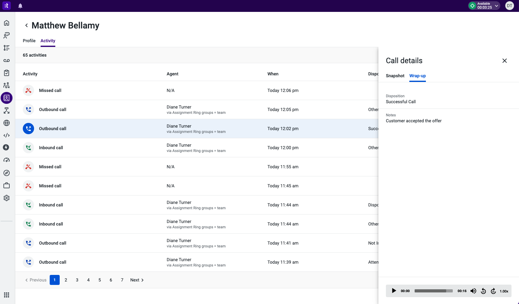 Release Notes | Talkdesk Agent Workspace: Activities, Contacts ...