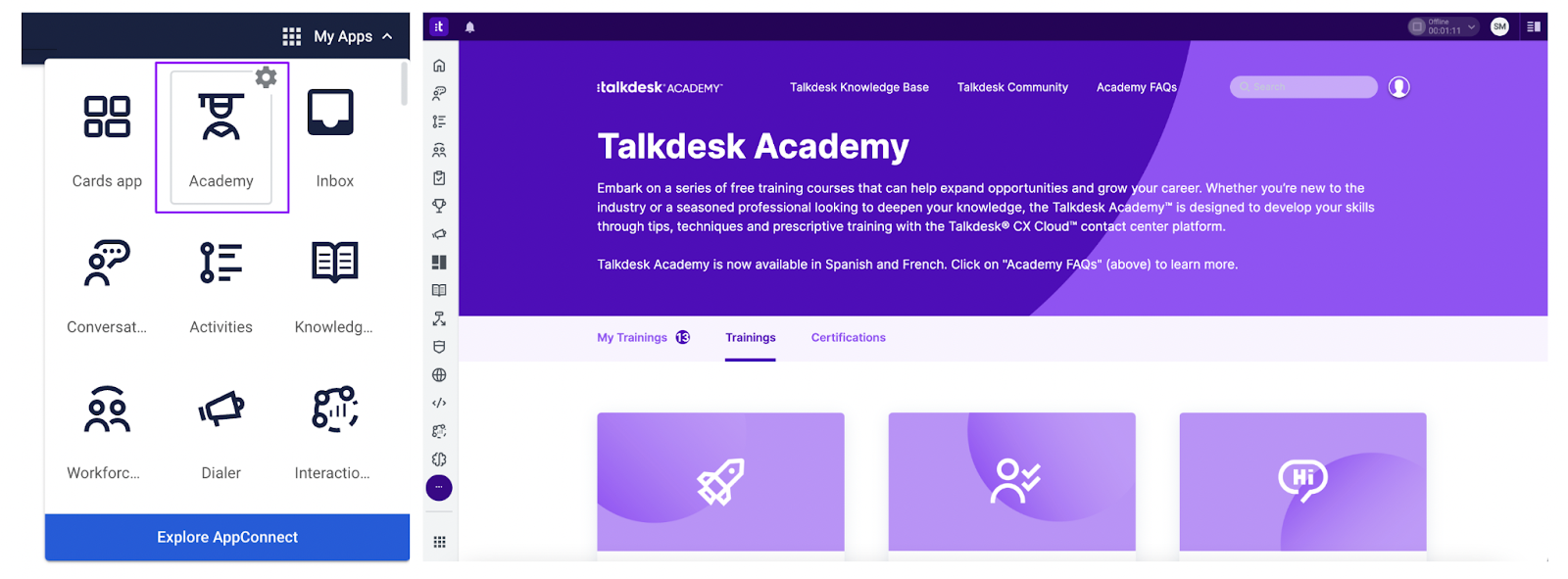 Talkdesk Academy: FAQ – Knowledge Base