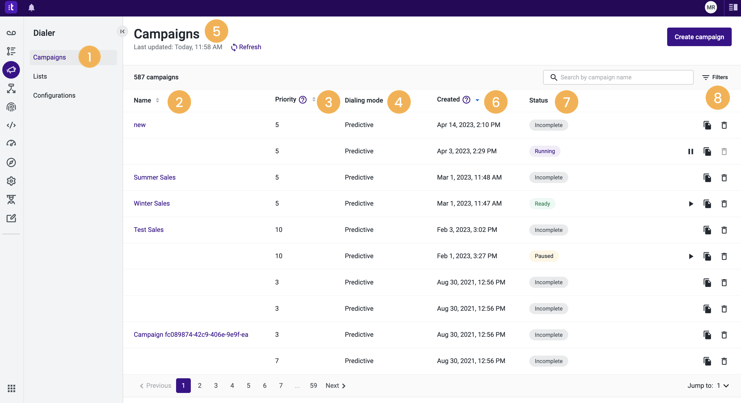 Managing Campaigns Overview – Knowledge Base