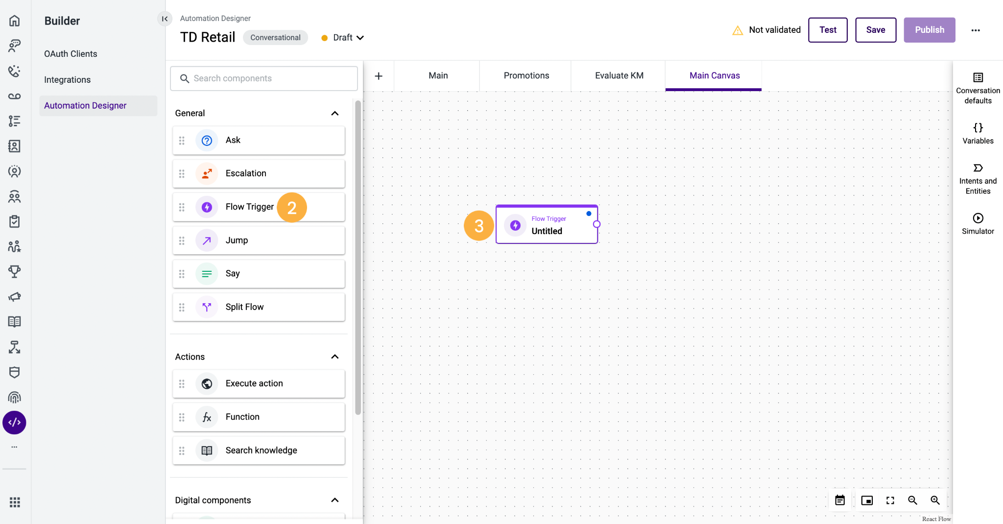 Automation Designer: Flow Trigger Component – Knowledge Base Automation Designer: Flow Trigger Component – Knowledge Base
