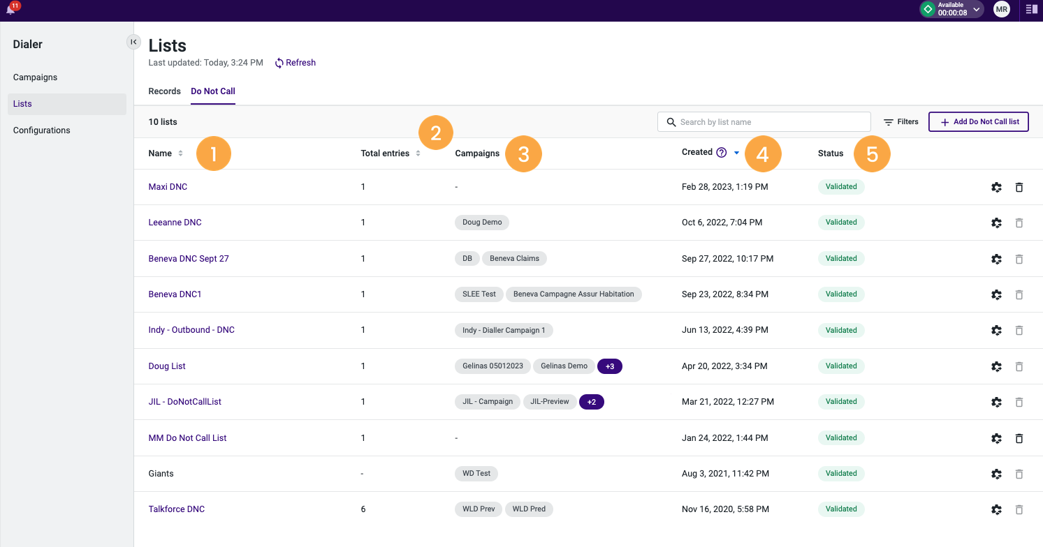 Managing Lists: Overview – Knowledge Base