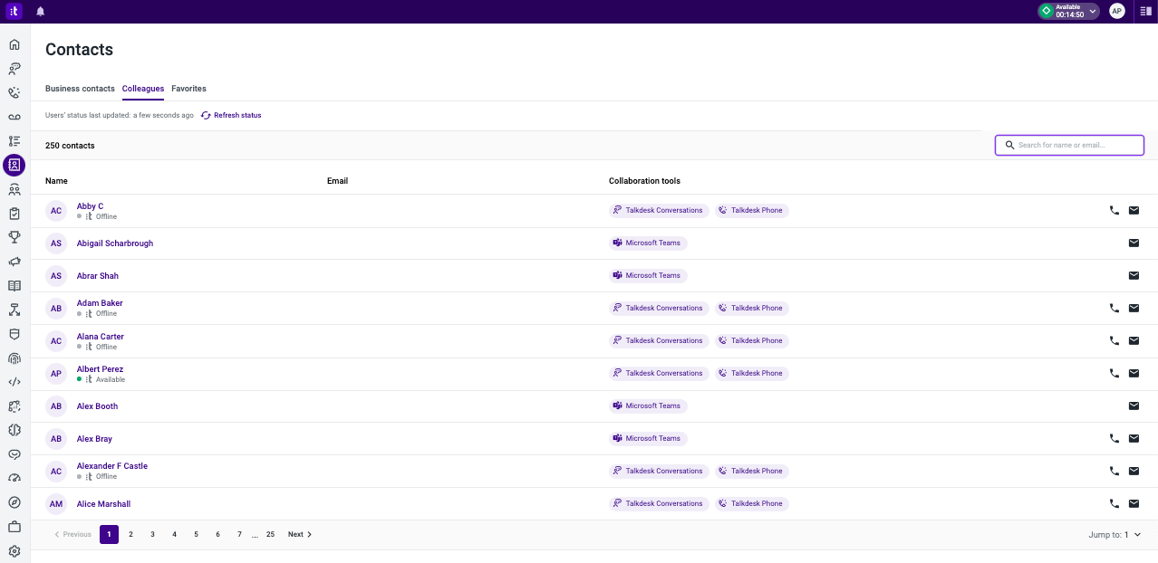 Release Notes | Talkdesk Agent Workspace: Activities, Contacts ...