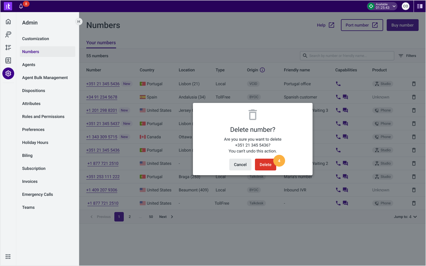 [Numbers] Purchasing Phone Numbers – Knowledge Base