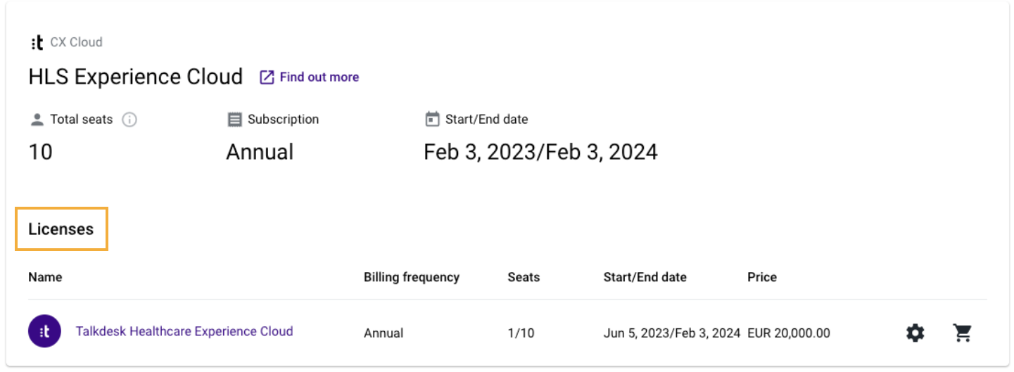Subscription Tab, Adding Licenses, and Managing Seats – Knowledge Base