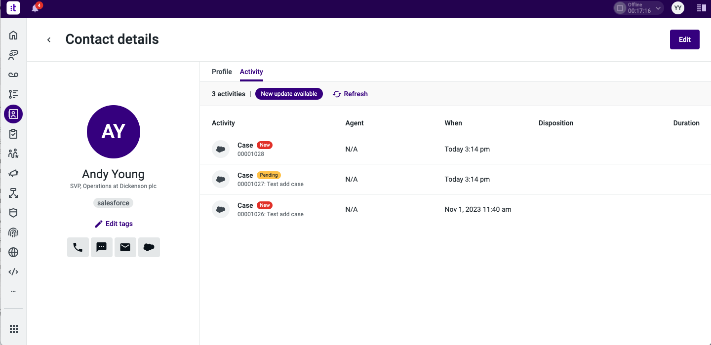 Contacts – Knowledge Base