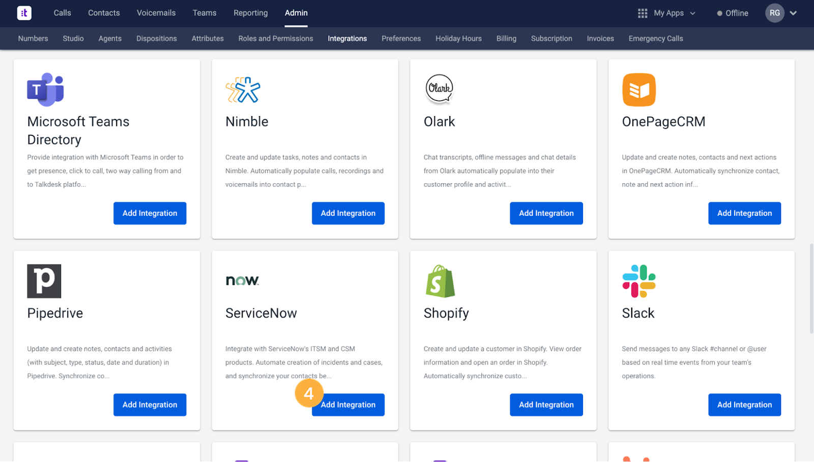ServiceNow Integration Activation – Knowledge Base