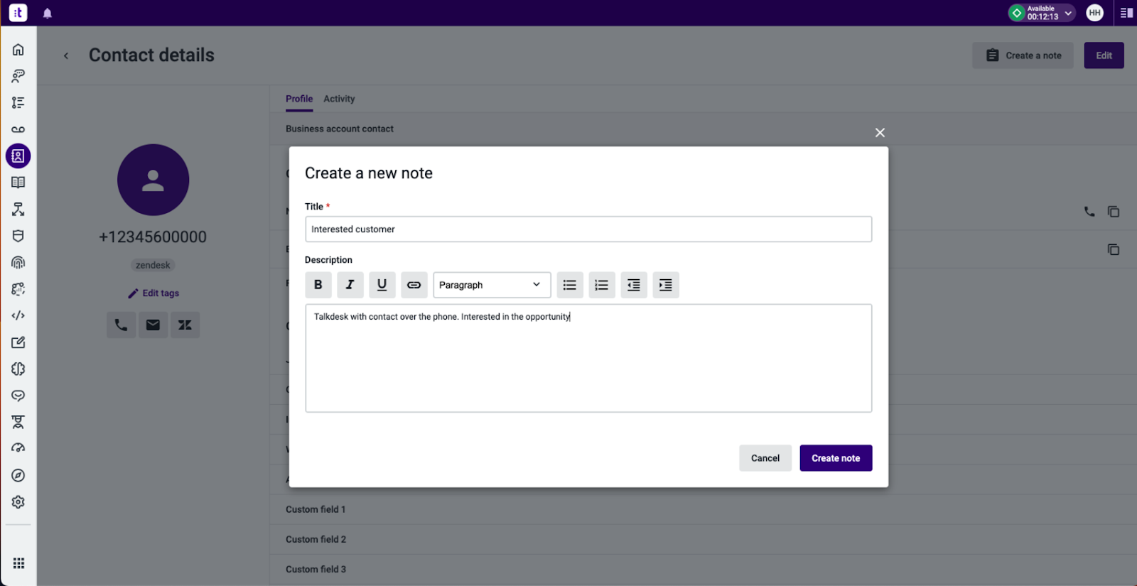 Contacts – Knowledge Base