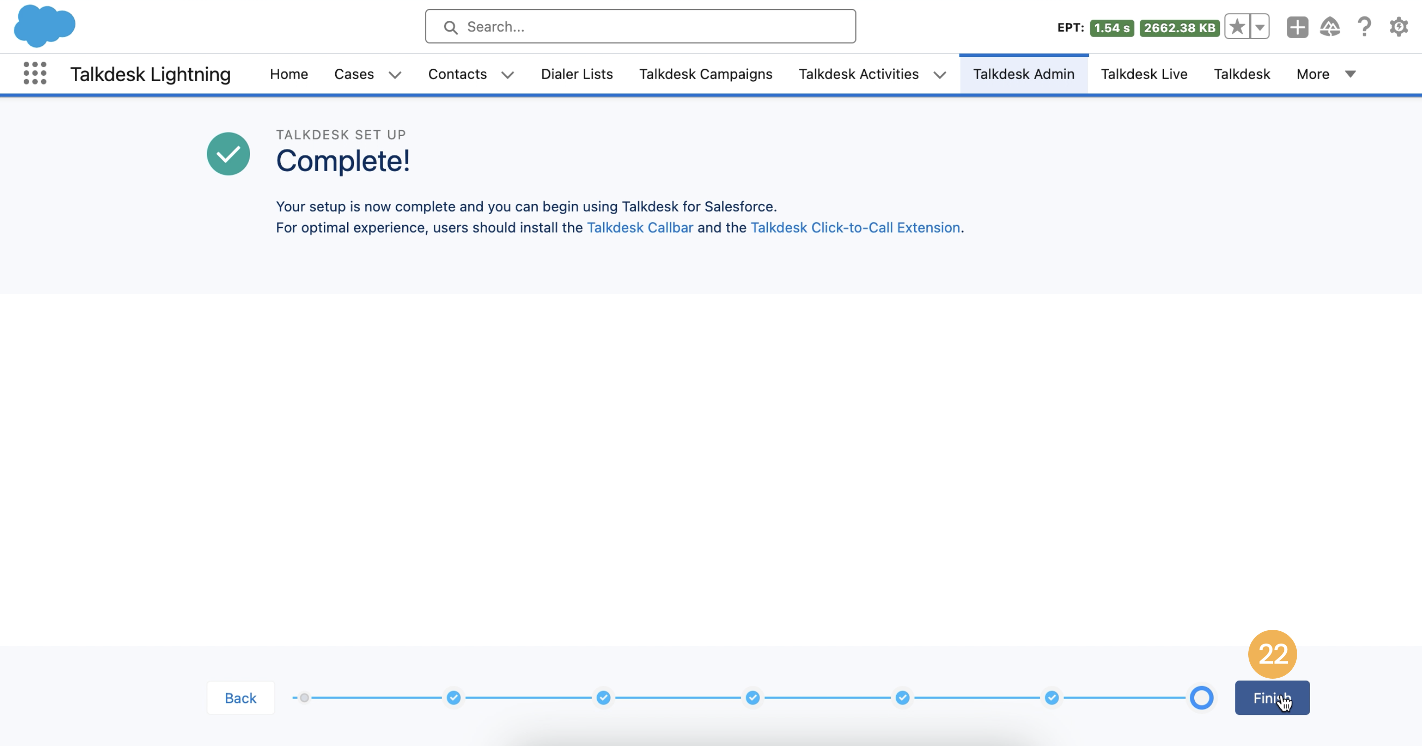 Installing Talkdesk for Salesforce – Knowledge Base