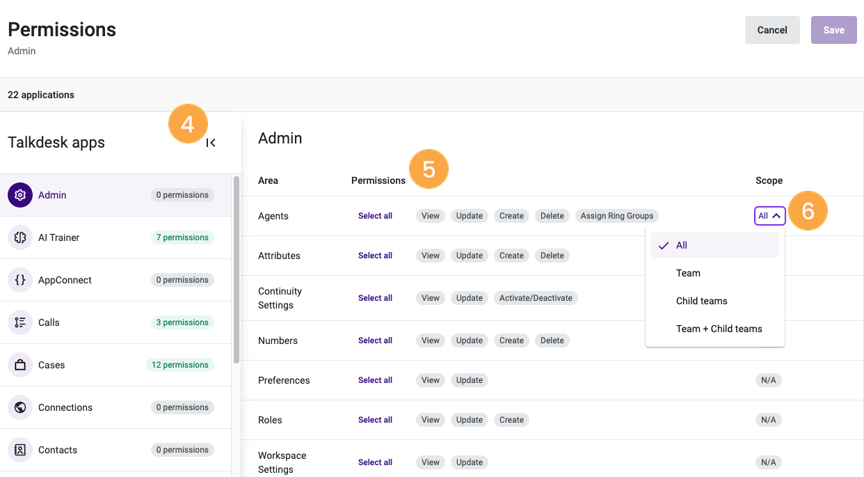 Roles and Permissions – Knowledge Base