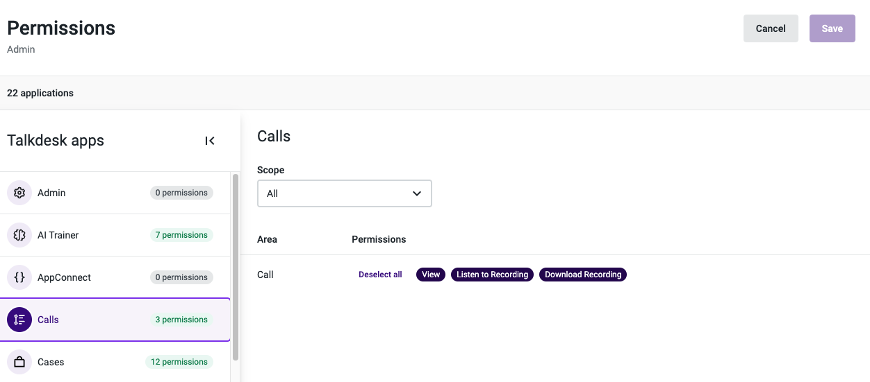 Roles and Permissions – Knowledge Base