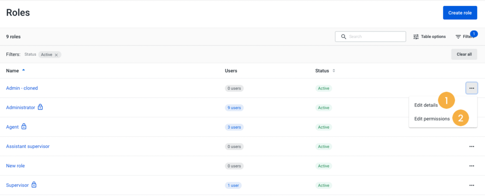Roles and Permissions – Knowledge Base