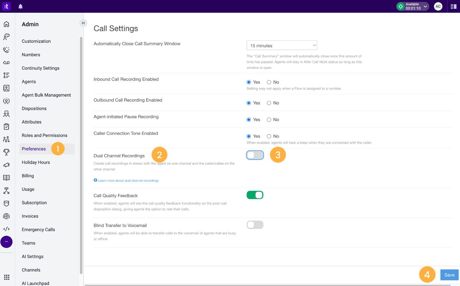 [Preferences] Grabaciones de Dual Channel – Knowledge Base