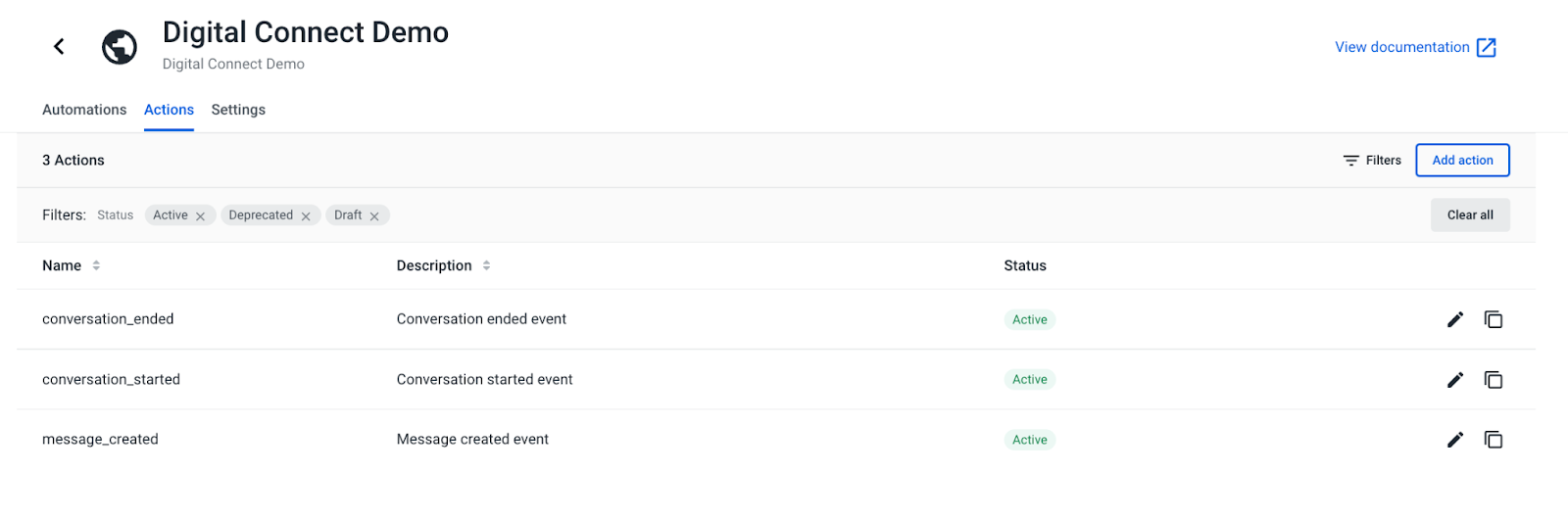 Talkdesk Digital Engagement: Digital Connect – Knowledge Base