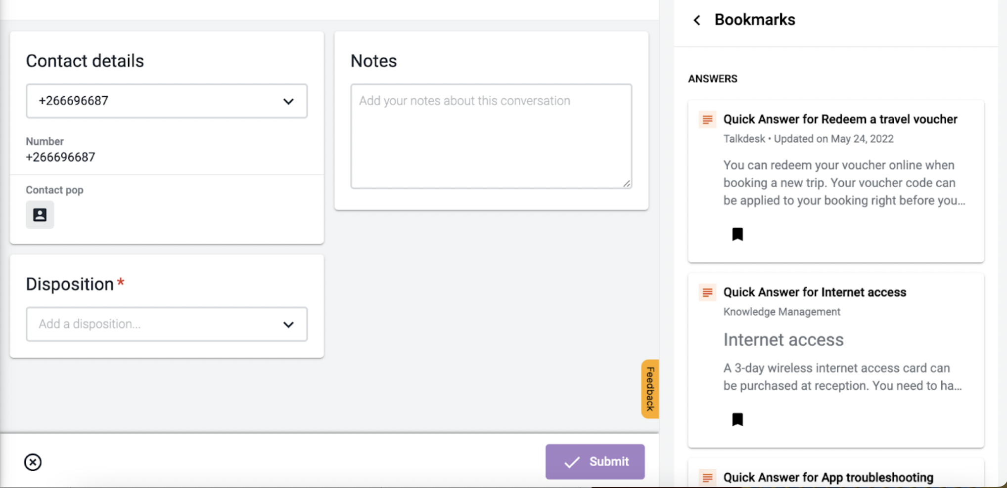 Copilot: Knowledge Recommendations – Knowledge Base