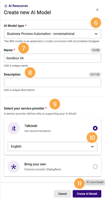 Creating an Autopilot in AI Launchpad – Knowledge Base