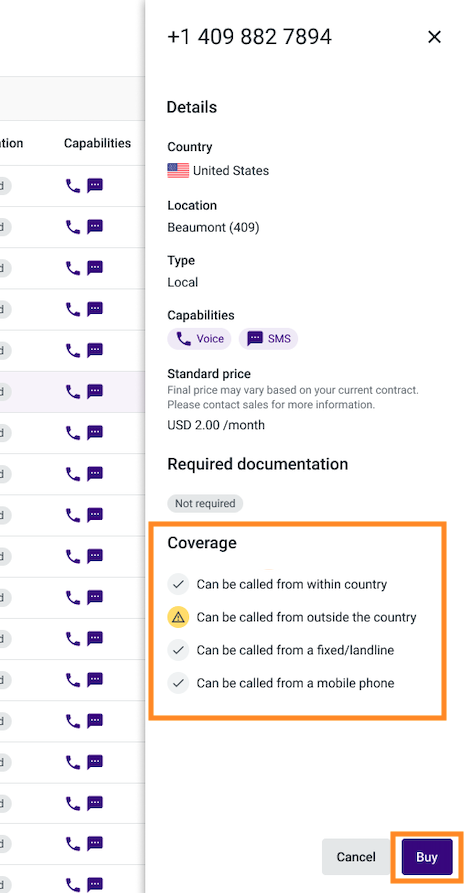 [Numbers] Purchasing Phone Numbers – Knowledge Base