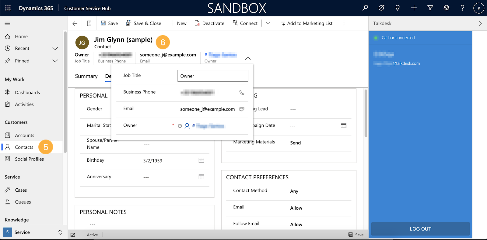 Using Dynamics 365 Click-to-Call and Contact Pop – Knowledge Base Using Dynamics 365 Click-to-Call and Contact Pop – Knowledge Base