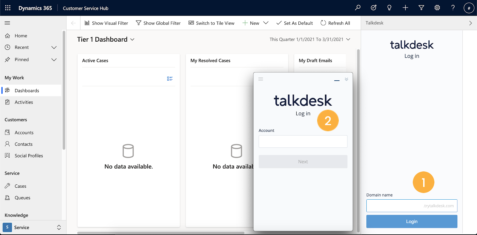 Using Dynamics 365 Click-to-Call and Contact Pop – Knowledge Base