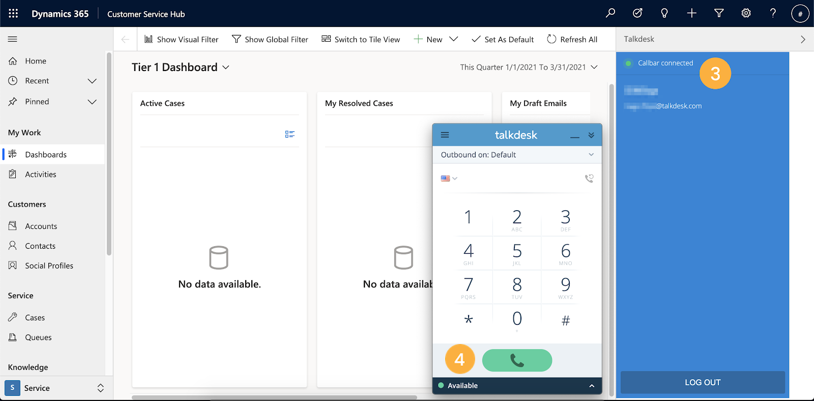 Using Dynamics 365 Click-to-Call and Contact Pop – Knowledge Base