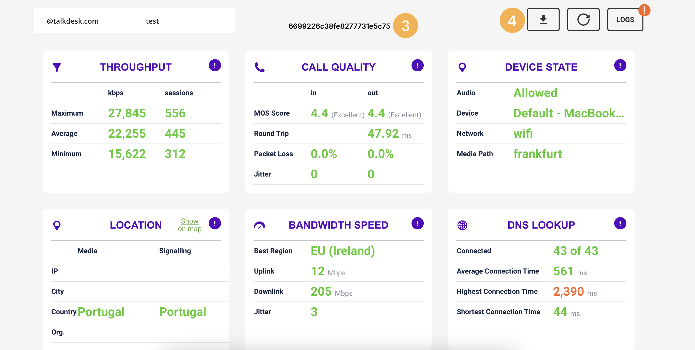 Testing the Quality of your Network Connection – Knowledge Base