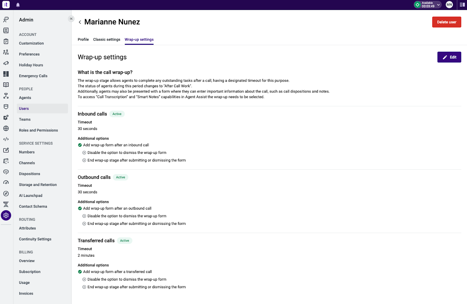 Release Notes | Talkdesk Agent Workspace: Conversations (Voice channel ...