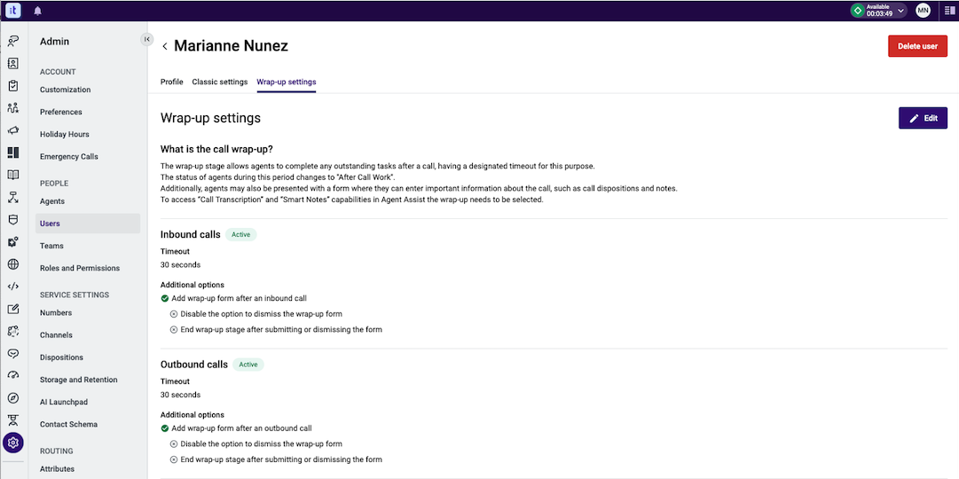 Conversations (Voice Channel): Features Guide – Knowledge Base