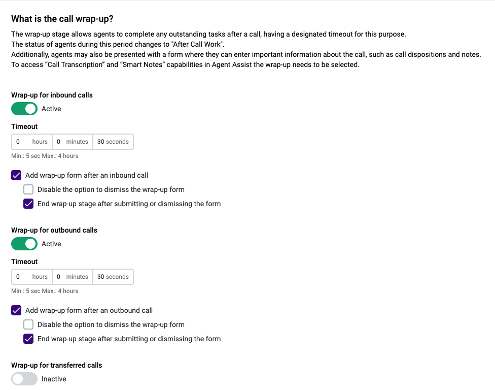 Conversations (Voice Channel): Features Guide – Knowledge Base
