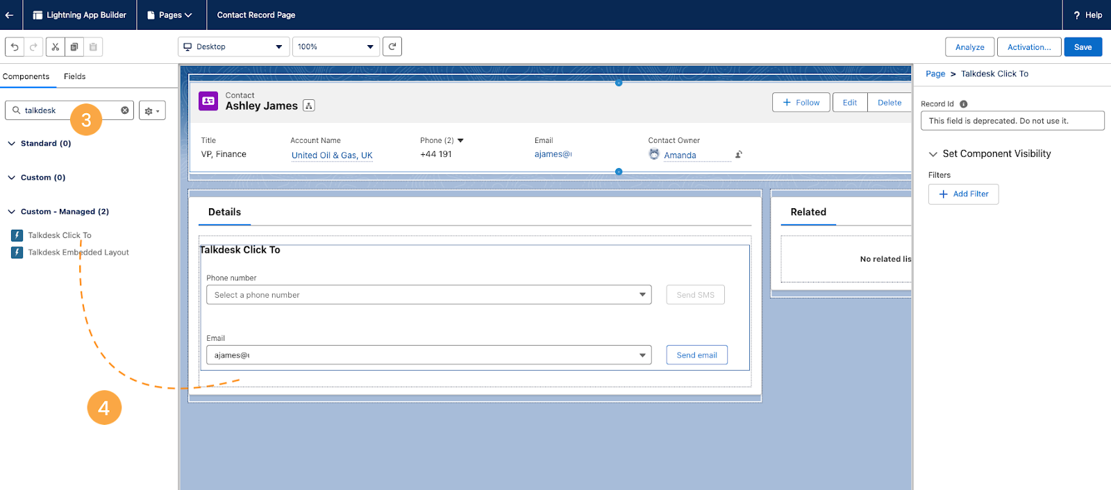 Talkdesk Click-To en Salesforce – Knowledge Base