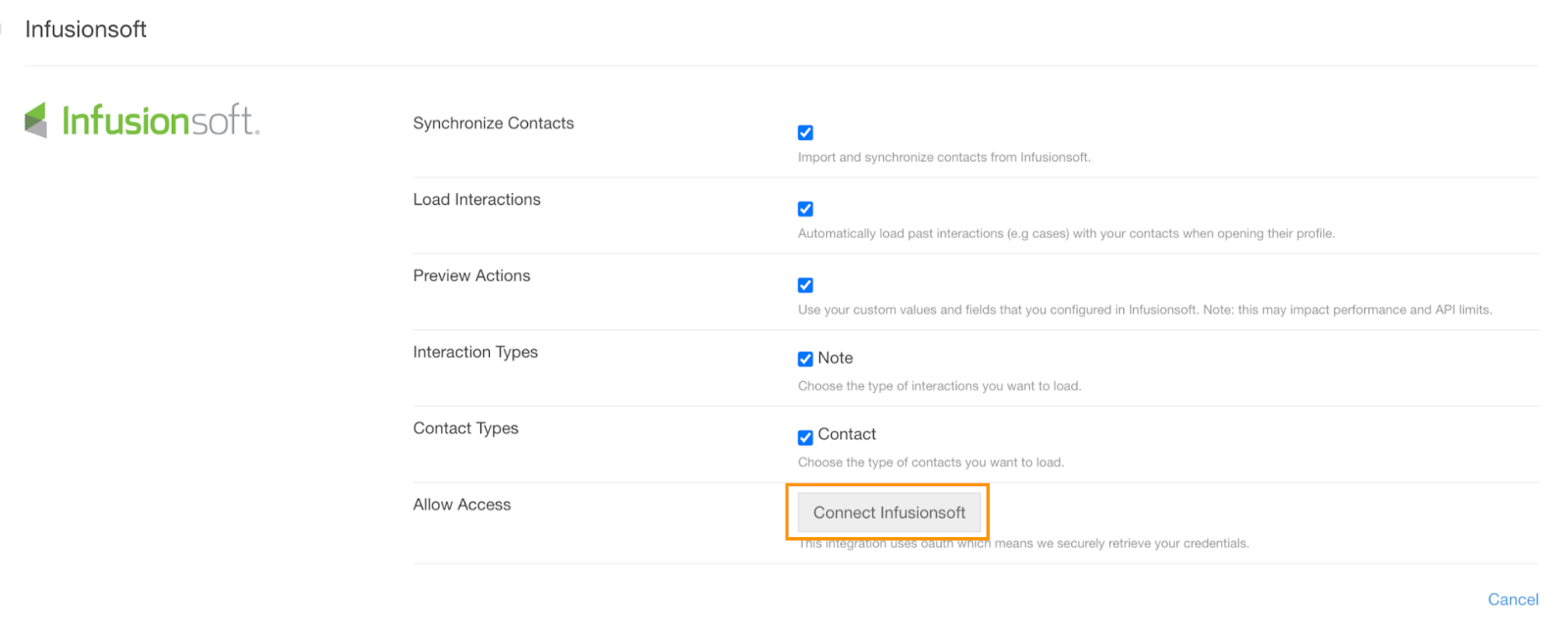 [Archive] Product Notice: InfusionSoft / Keap Integration Re-installation Needed [Effective Oct ...