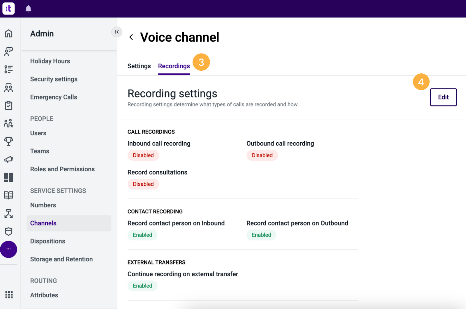 [Preferences] Call Recording – Knowledge Base