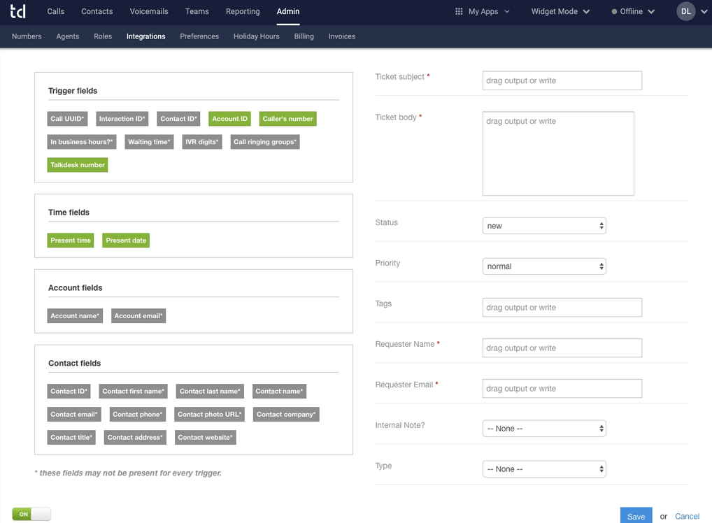 Automating Tasks in your Zendesk Integration – Talkdesk Support Automating Tasks in your Zendesk Integration – Talkdesk Support