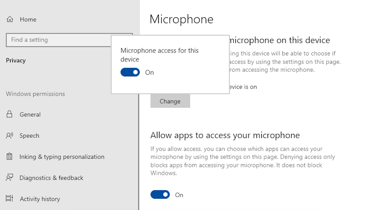  Unable To Access The Microphone Please Check System Settings