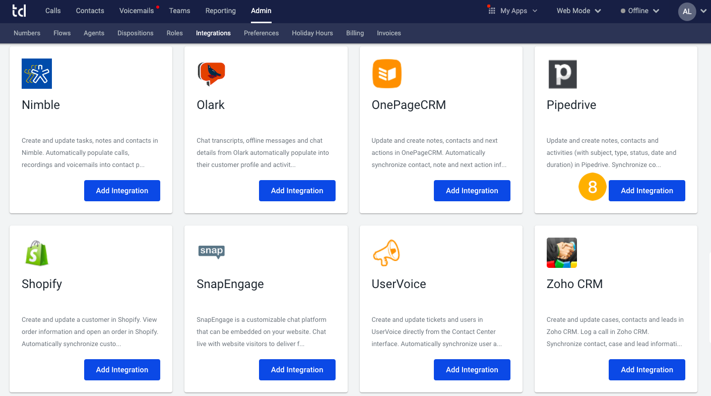 Activación de la Integración con Pipedrive – Knowledge Base