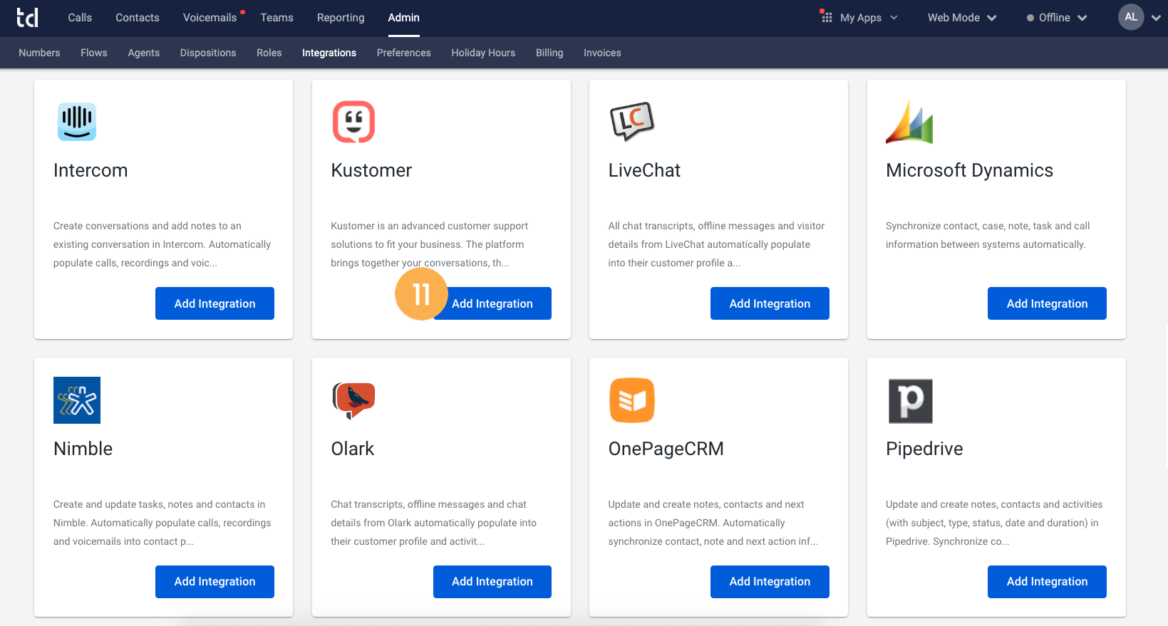 Activación de la Integración con Kustomer – Knowledge Base