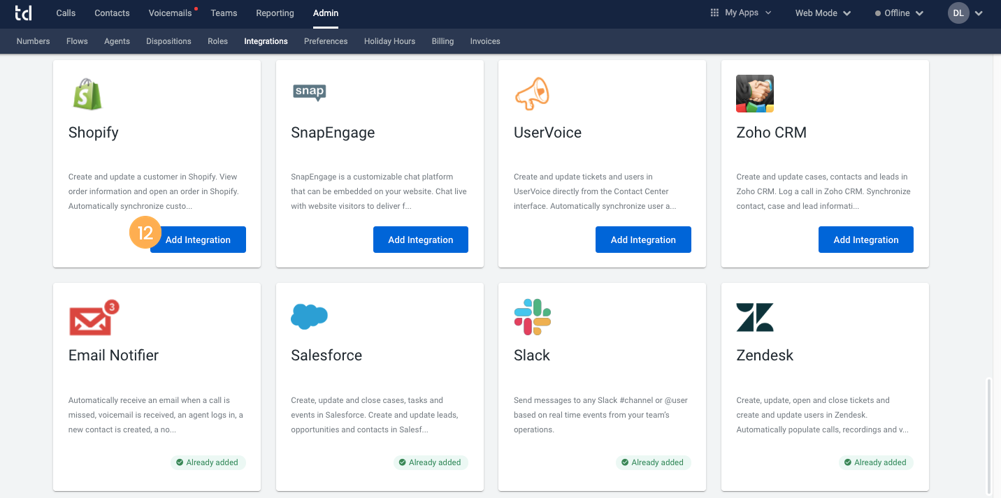 Activación de la Integración con Shopify – Knowledge Base