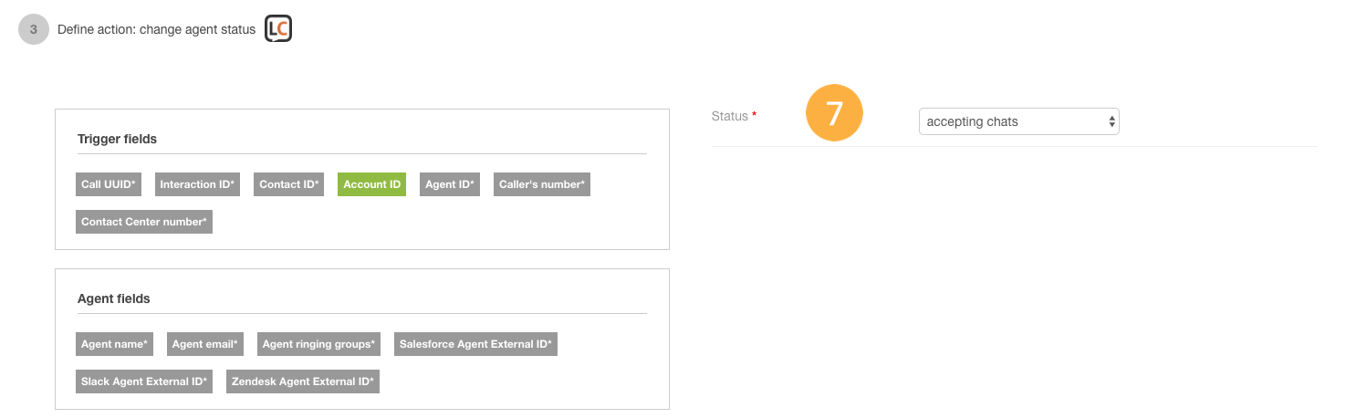 Automating tasks in your LiveChat Integration – Talkdesk Support