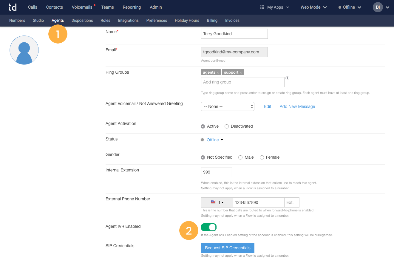 Routing Settings (Legacy) – Knowledge Base