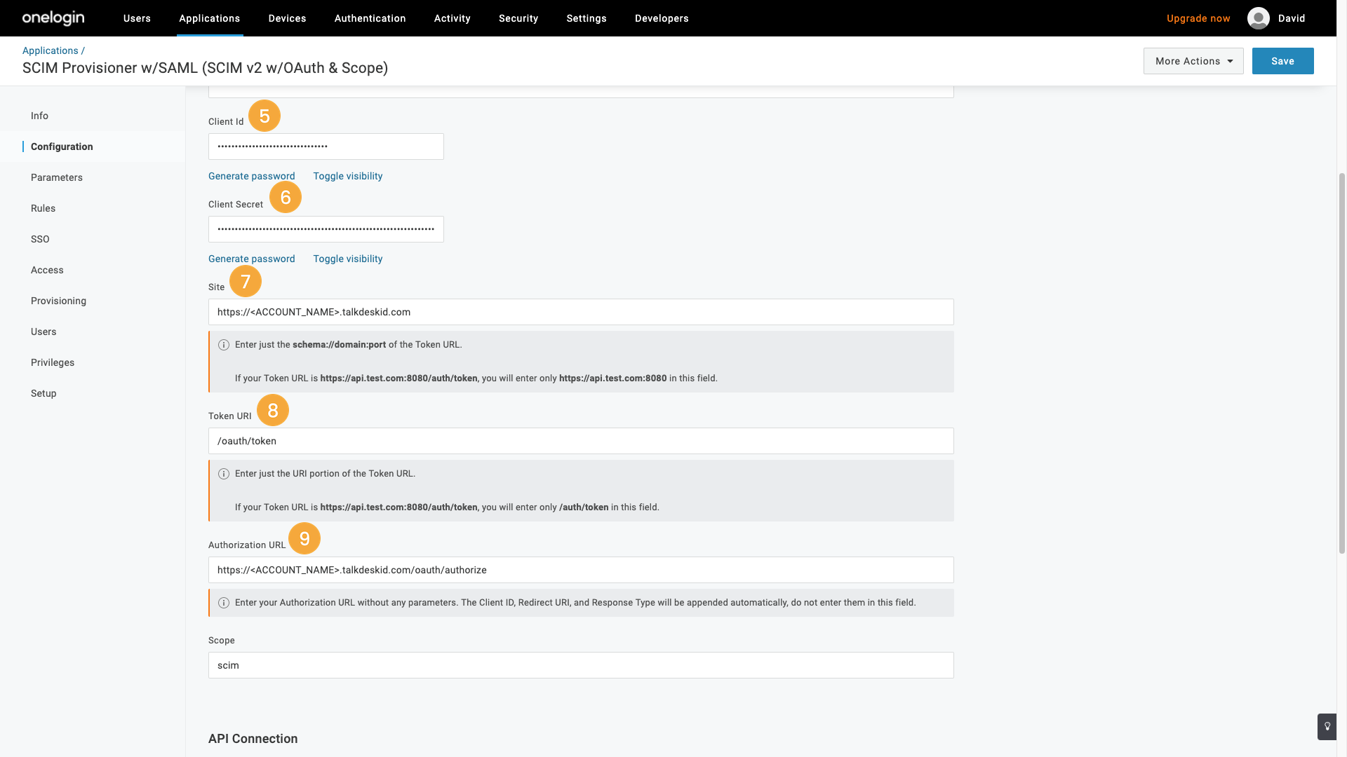SCIM User Provisioning with OneLogin – Knowledge Base