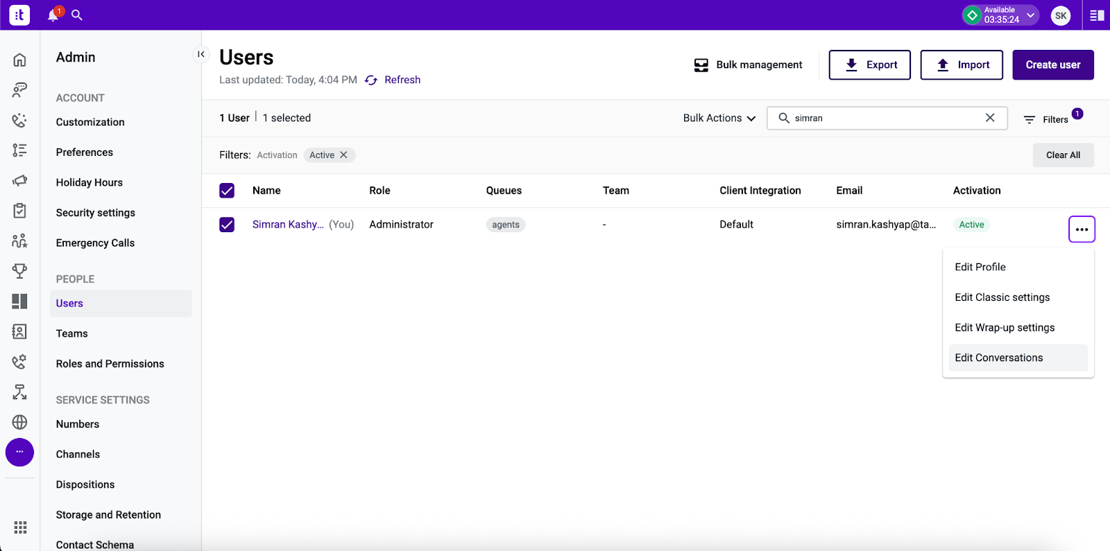 [Preview] Conversations App: Horizontal Layout Experience – Knowledge Base