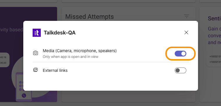 Talkdesk Embedded in Microsoft Teams – Knowledge Base