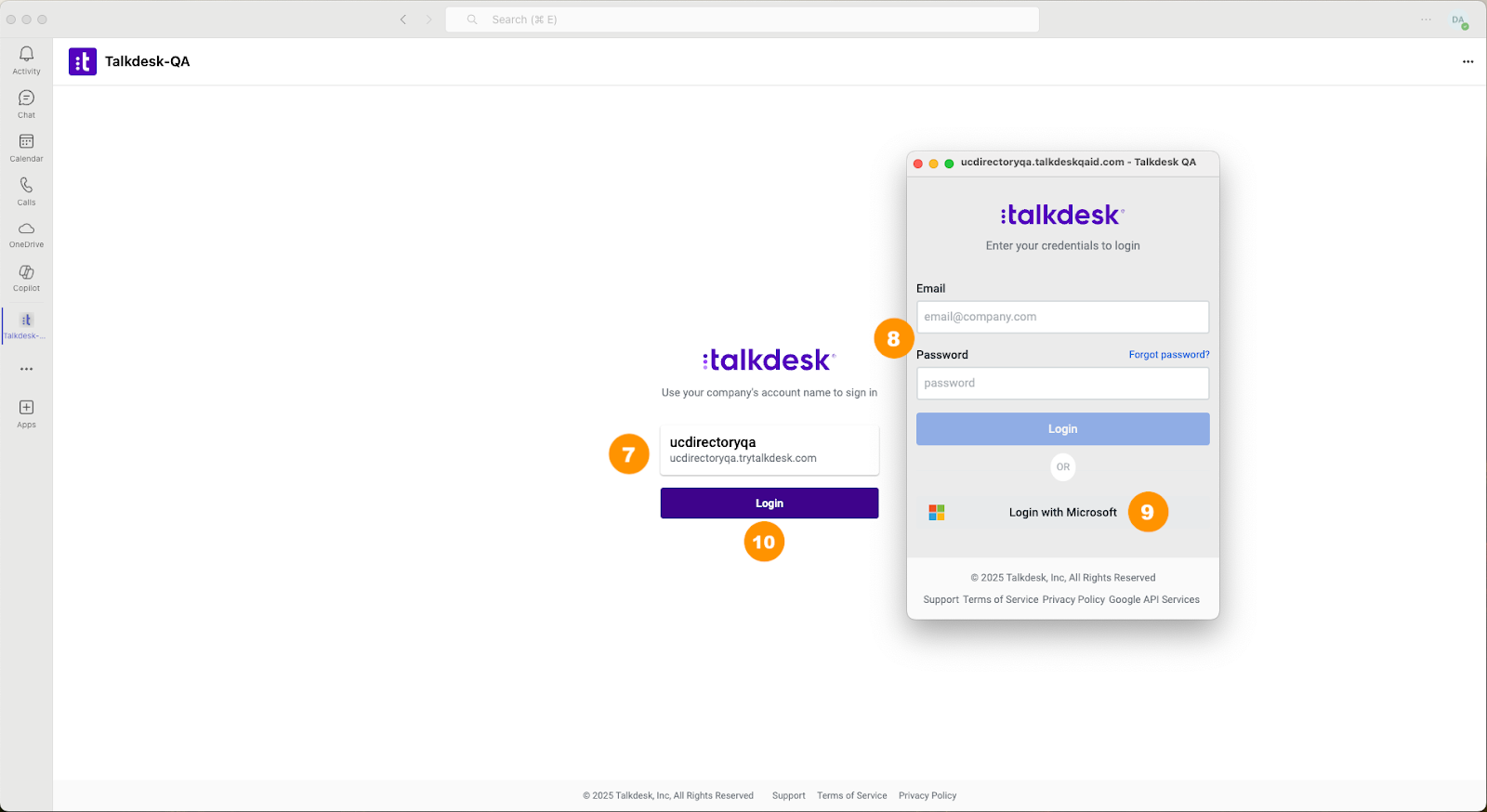 Talkdesk Embedded in Microsoft Teams – Knowledge Base