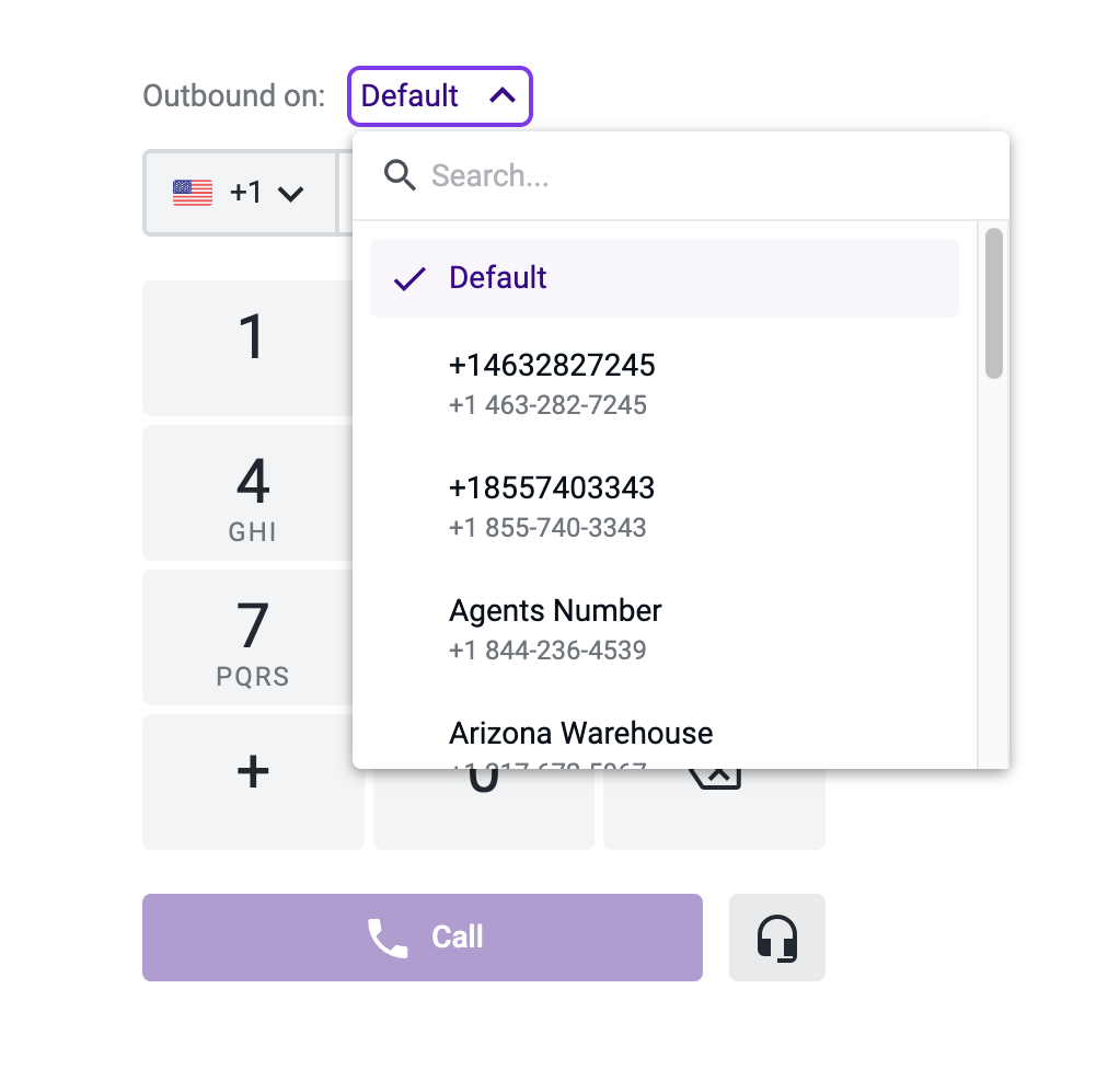 Outbound Caller ID – Knowledge Base