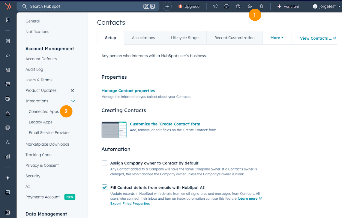 Using Talkdesk Embedded in HubSpot – Knowledge Base