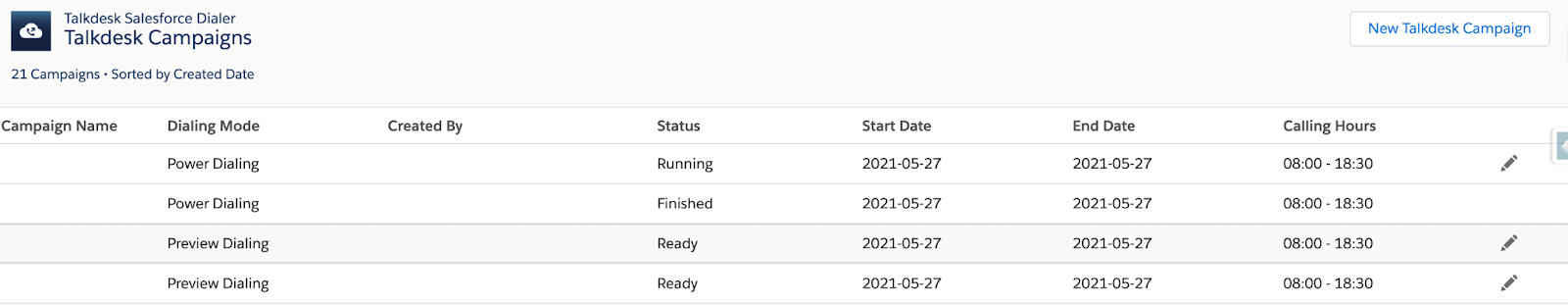 Using Talkdesk Dialer for Salesforce – Knowledge Base
