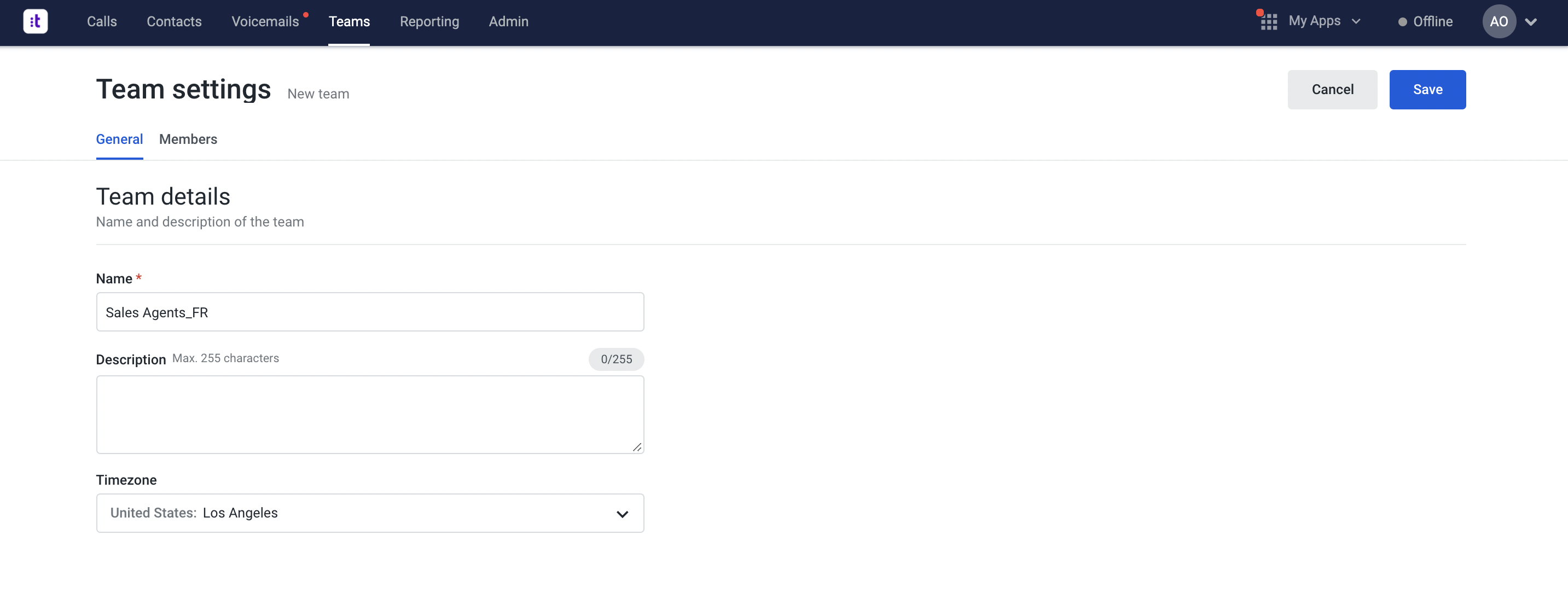 Teams Section Overview – Knowledge Base