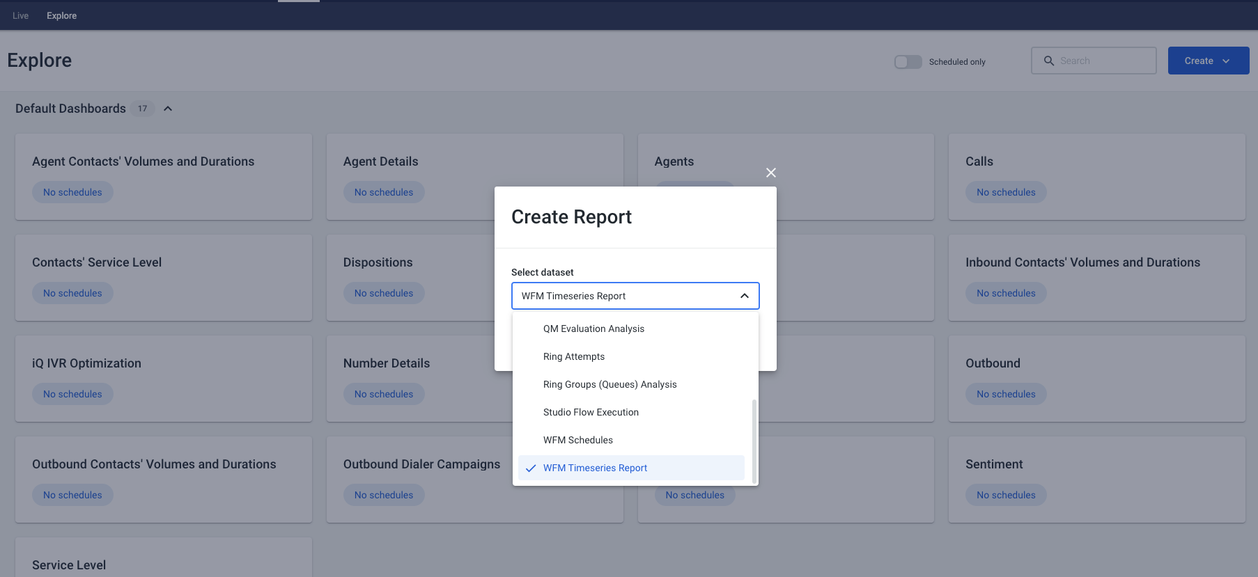 WFM Reports: Guide – Knowledge Base