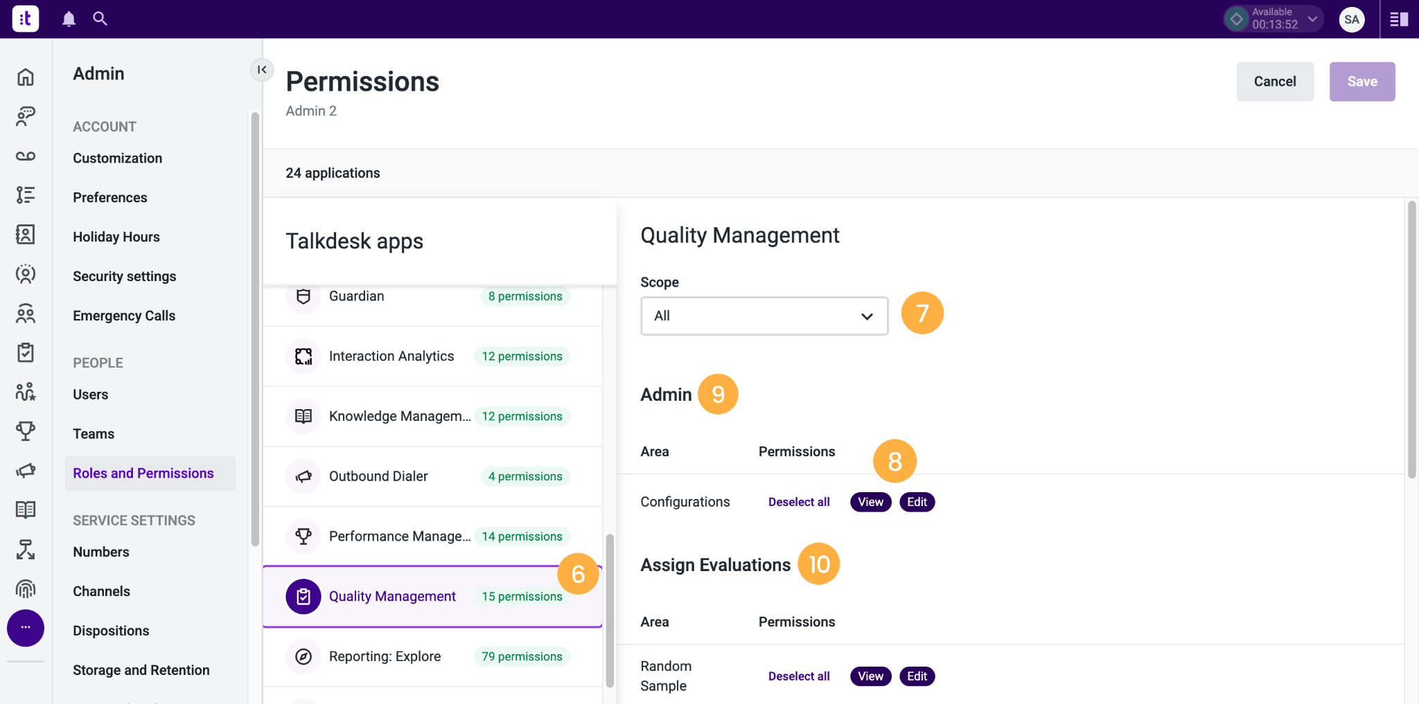 Talkdesk Quality Management (QM): Overview – Knowledge Base