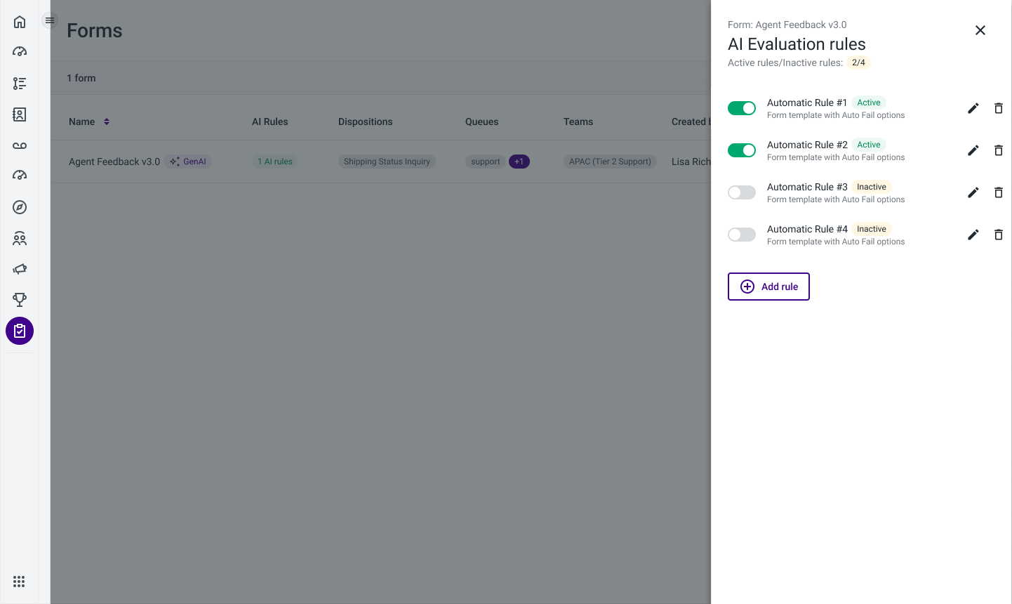 Release Notes | Talkdesk QM Assist – Knowledge Base