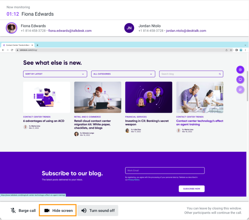 Live Monitoring: Overview – Knowledge Base