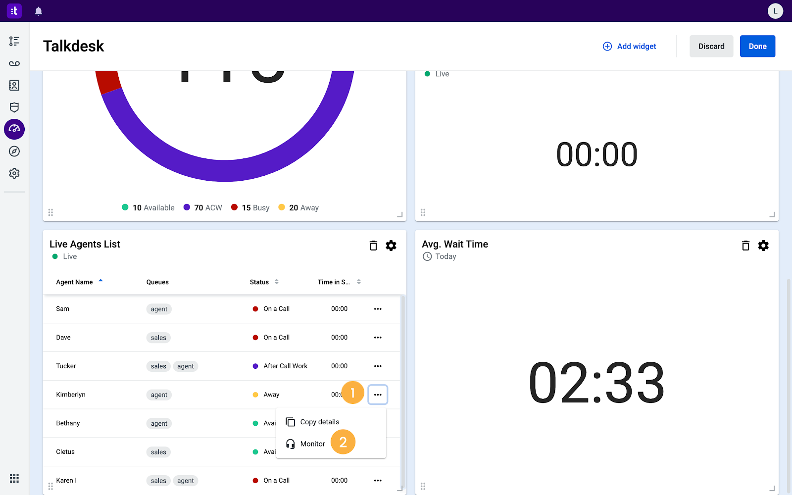 Live Monitoring: Overview – Knowledge Base